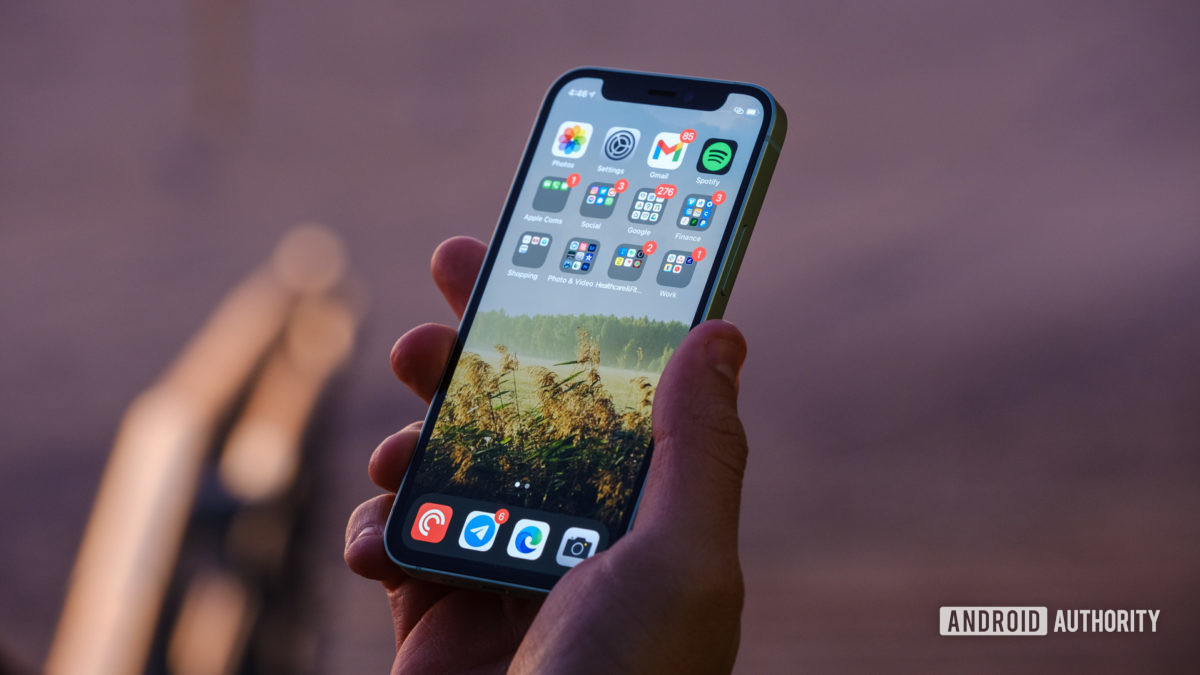 iPhone 12 Mini screen in hand » IAUMReview