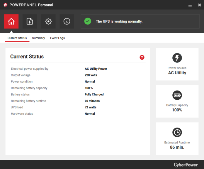 รีวิว CyberPower เครื่องสำรองไฟฟ้า (UPS) ตัวแรกในชีวิตอุ้ม » IAUMReview