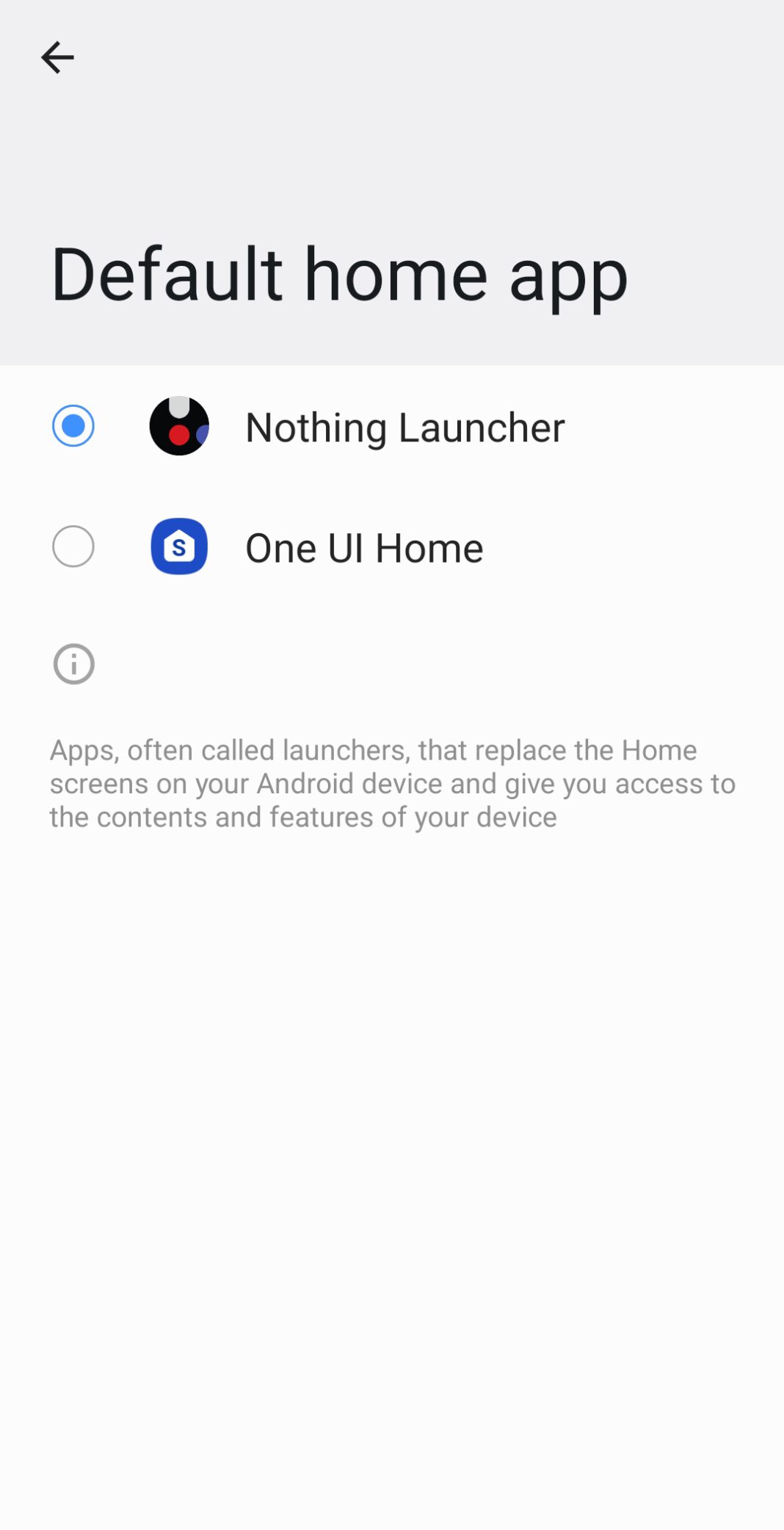 Nothing launcher สไตล์มิลิมอล เปิดให้ดาวน์โหลดได้บนมือถือ Android ที่ ...